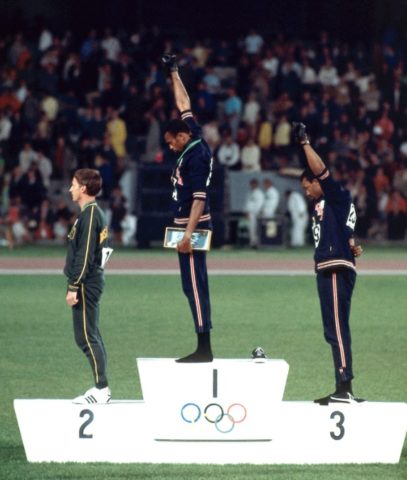 Black power salute