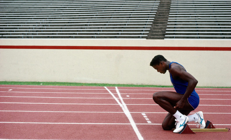 Carl Lewis Training